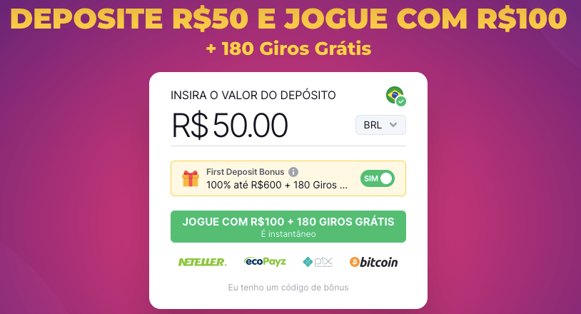 Código de Bônus Bitstarz Brasil 2024 | Bônus de 100% até R$600